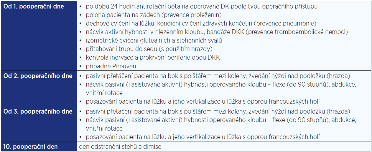 Rehabilitace po totální náhradě kyčelního a kolenního kloubu | proLékaře.cz